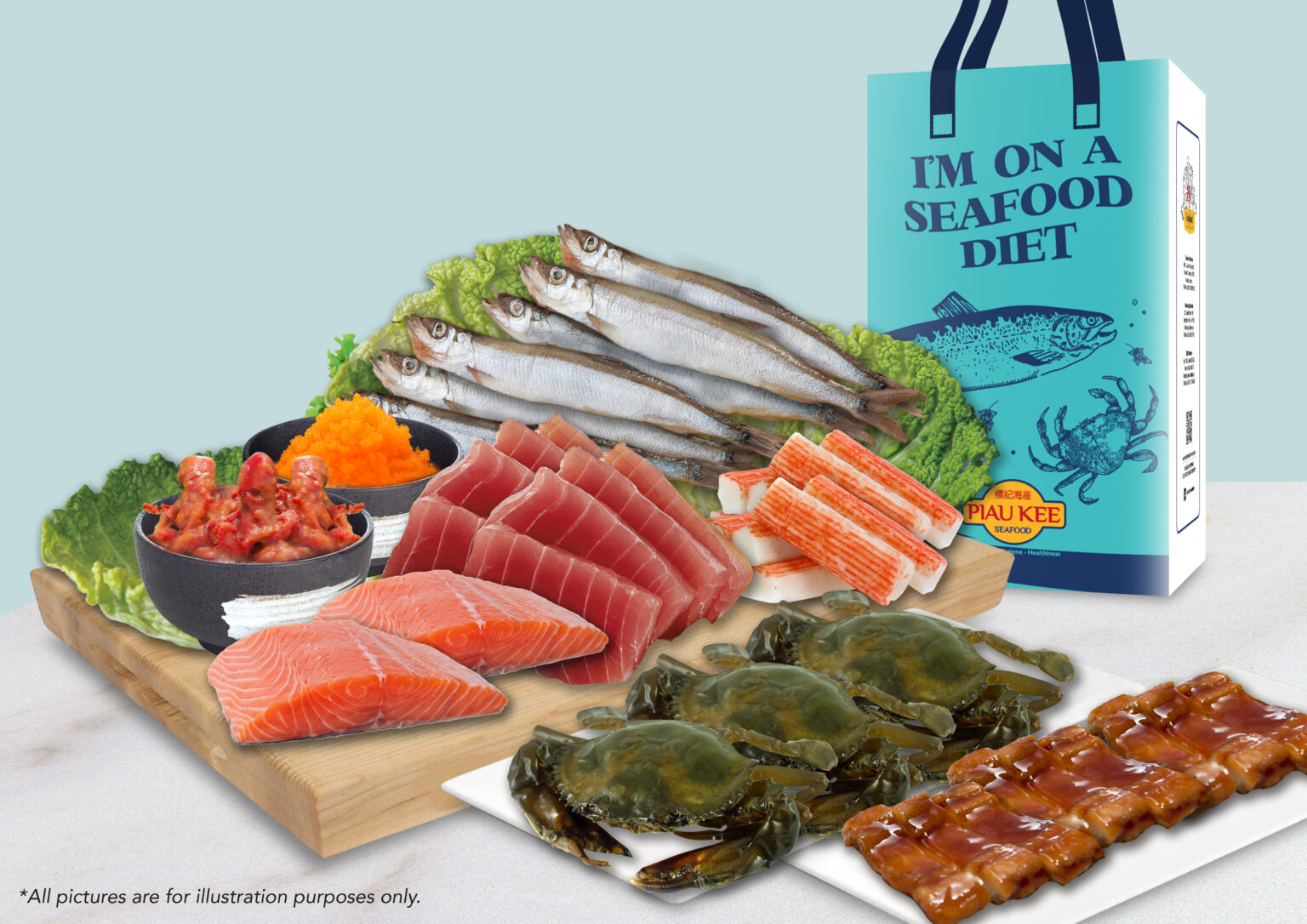 HAMPER SET G – JAPANESE CUISINE - Seafood Hamper